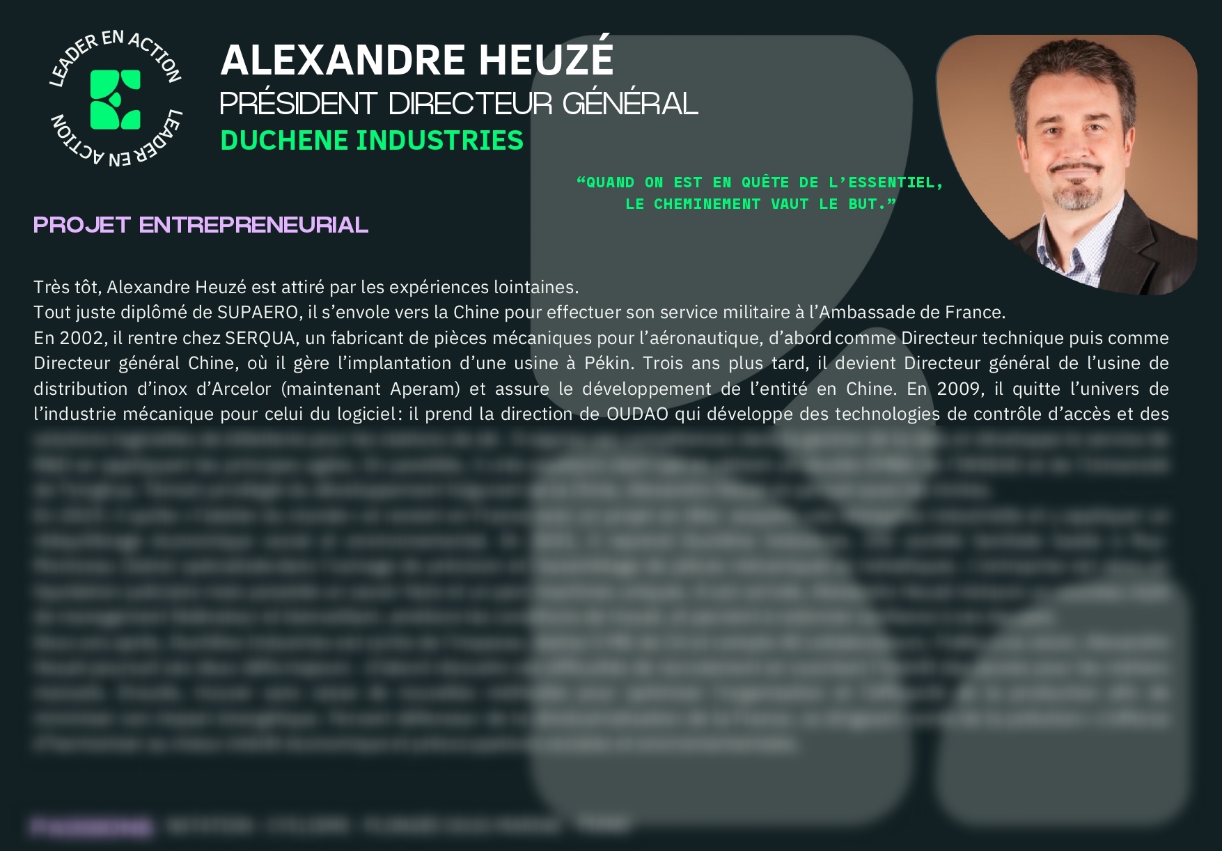 Biographie Alexandre Heuzé – Entreprise DU FUTUR