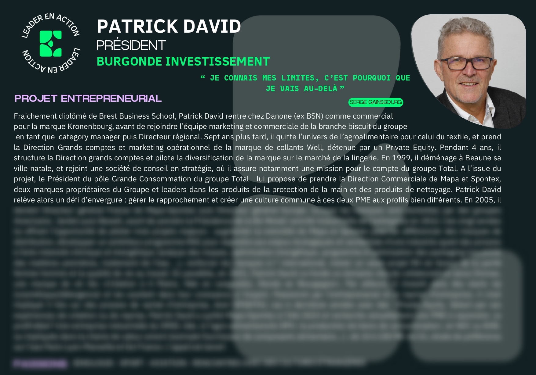 Biographie Patrick David – Entreprise DU FUTUR